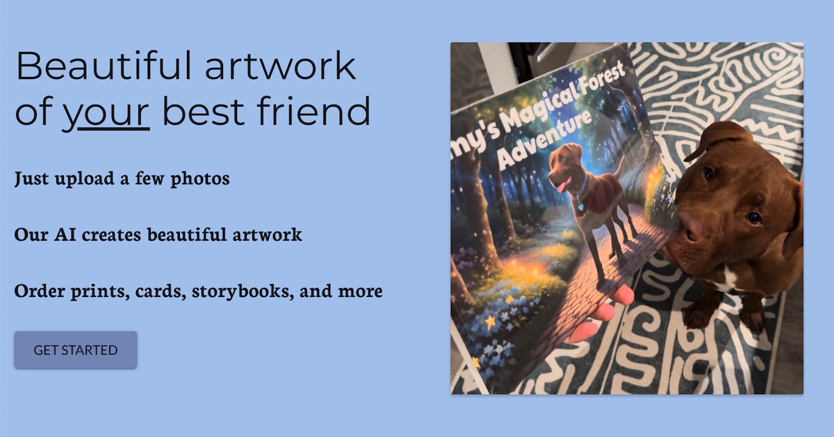 Paw Press AI - Create Beautiful Drawings and Stories About Your Pet in ...